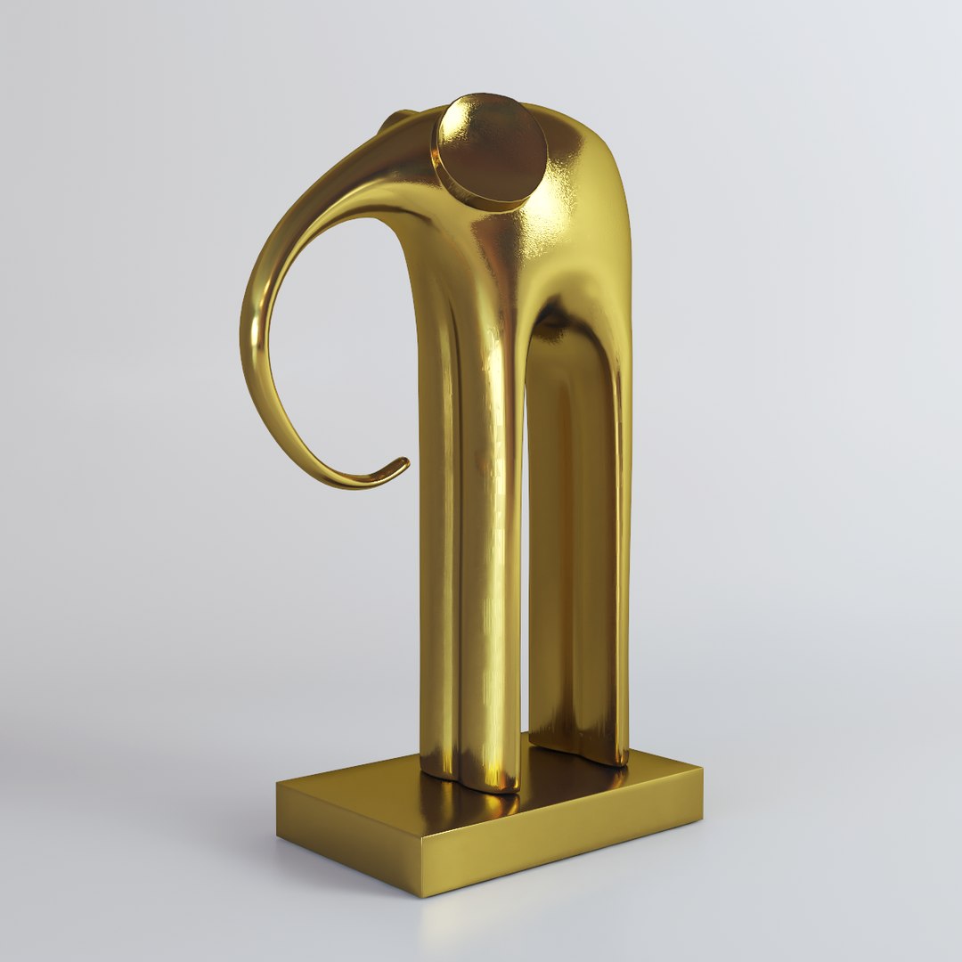 3D Model Elephant Modern - TurboSquid 1250081