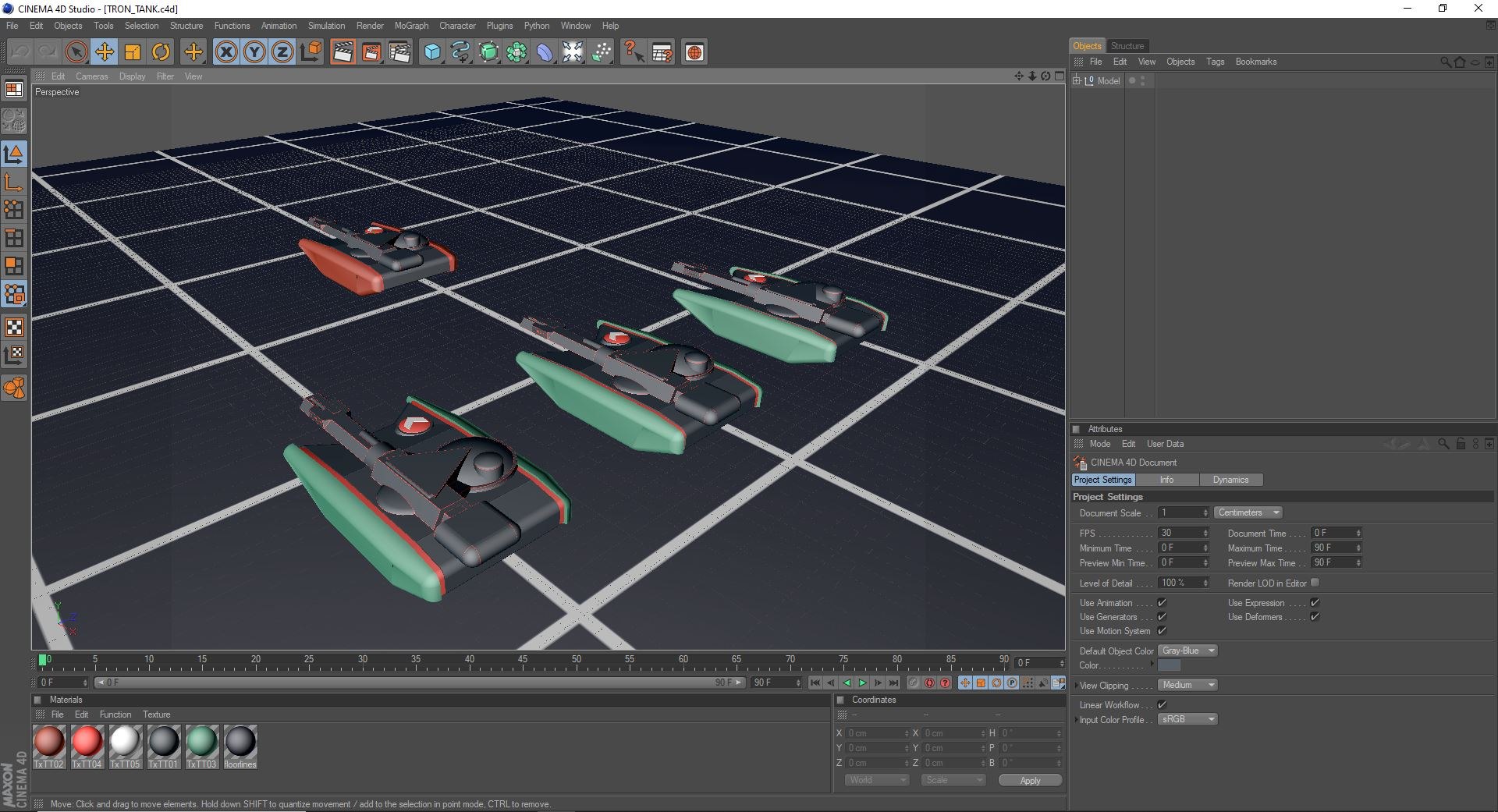 3D TRON 1982 Tank - TurboSquid 1811154
