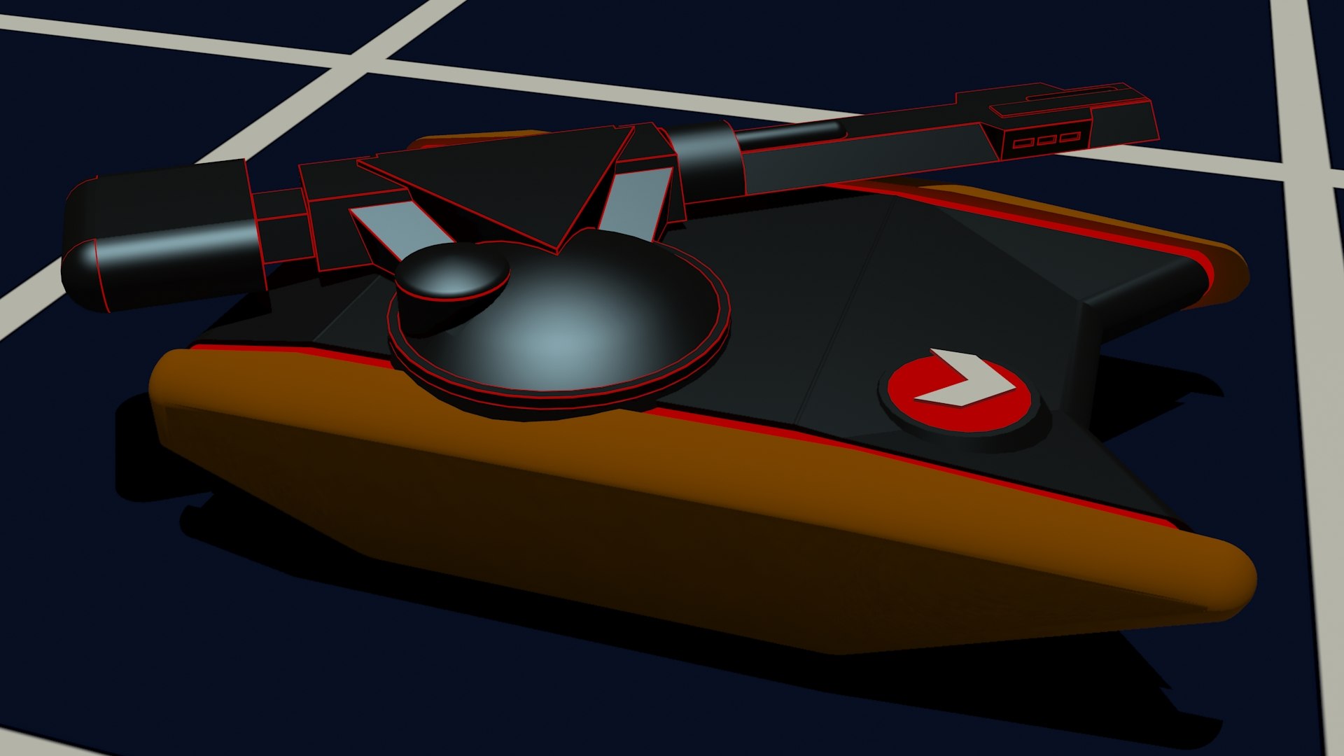 3D TRON 1982 Tank - TurboSquid 1811154