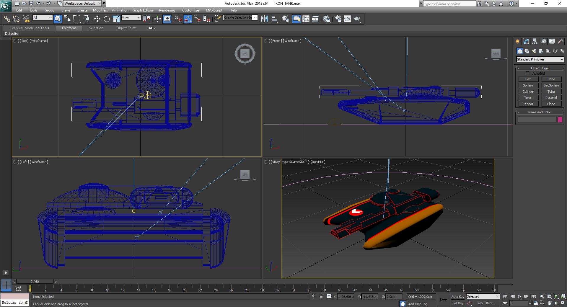 3D TRON 1982 Tank - TurboSquid 1811154