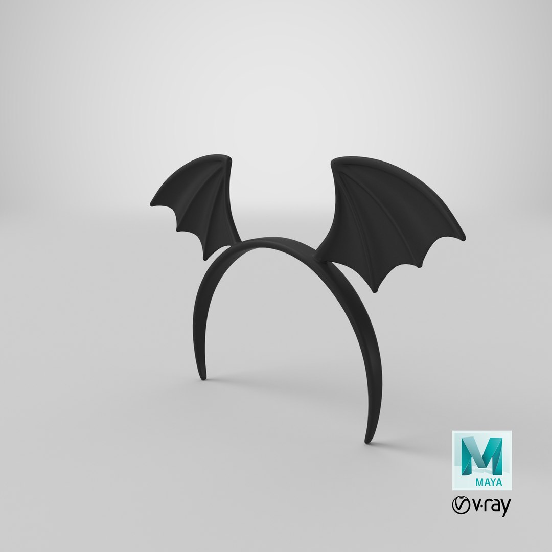 3D headband bat model - TurboSquid 1631006