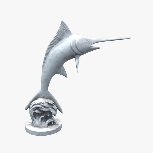 modelo 3d Estatua medieval de pez espada - TurboSquid 2318364