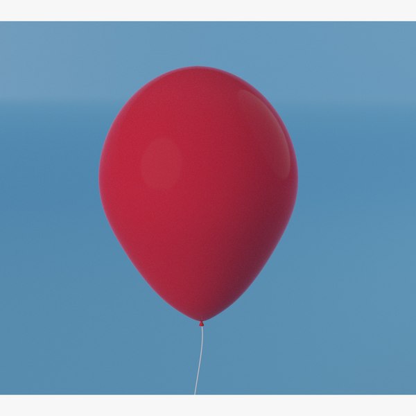 Red Balloon 3D 모델 - TurboSquid 1975623