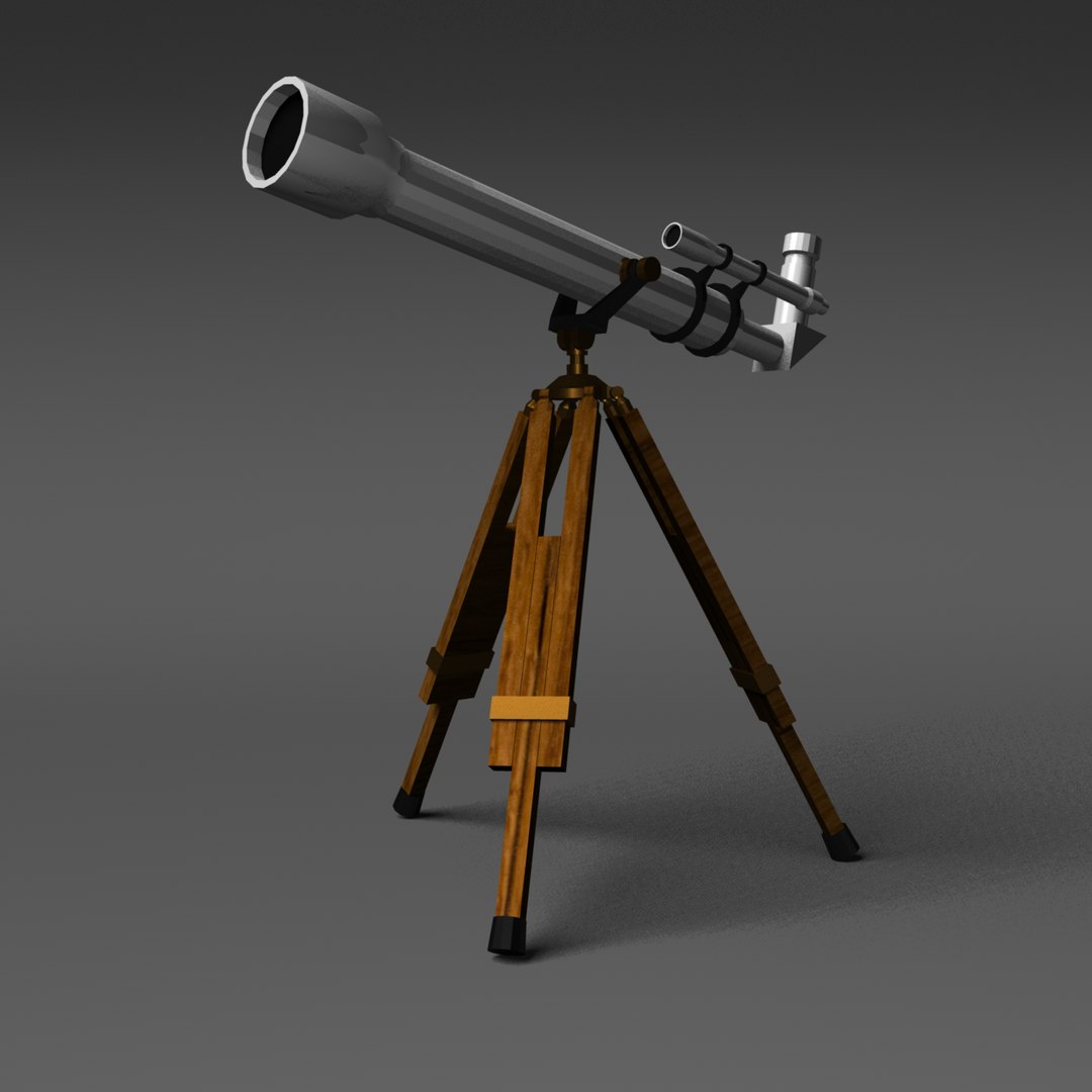 3d Model Hobby Telescope