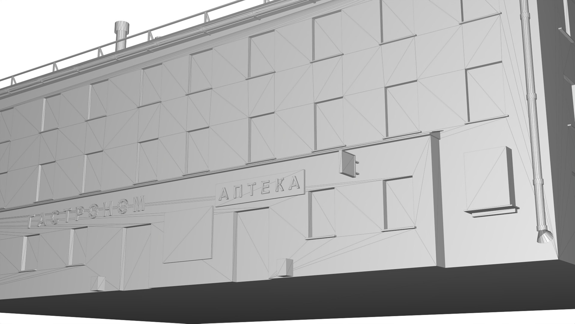 3D Three Storey House - TurboSquid 1713331