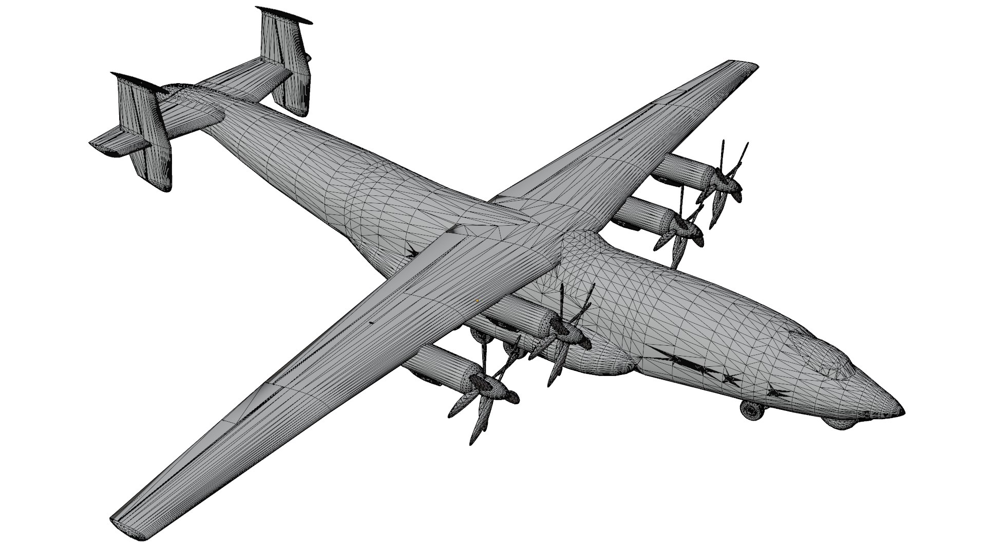 Antonov-An-22 3D Model - TurboSquid 2101413