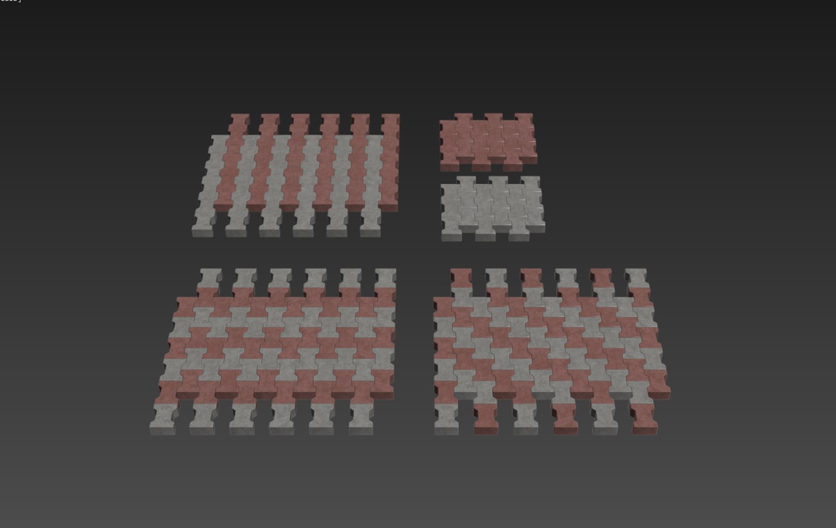 3D Tiled Model - TurboSquid 1477033