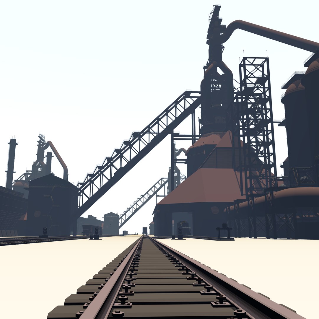 Blast Furnace 3D - TurboSquid 1356884