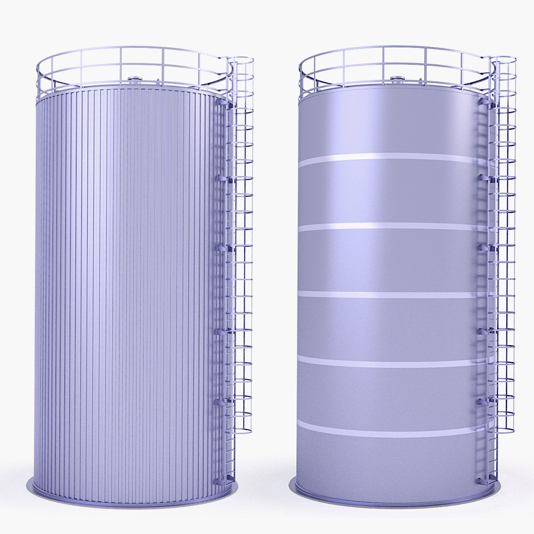 3D Milk Powder Silos V35 Model - TurboSquid 2419072
