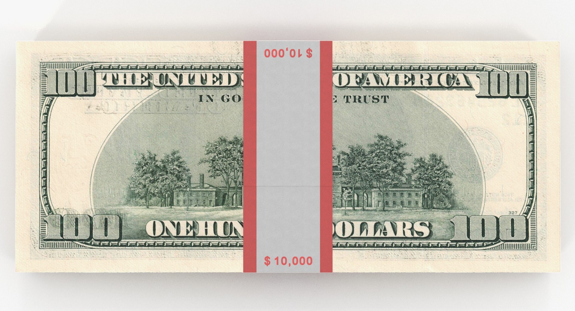 3D 100 Dollar Bills Pack - TurboSquid 1230752