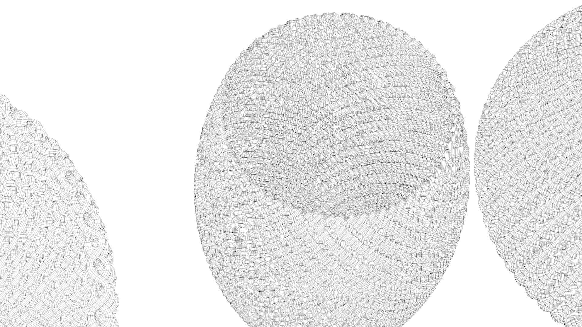 Wicker Baskets Hight Poy Models 3D model - TurboSquid 1784053