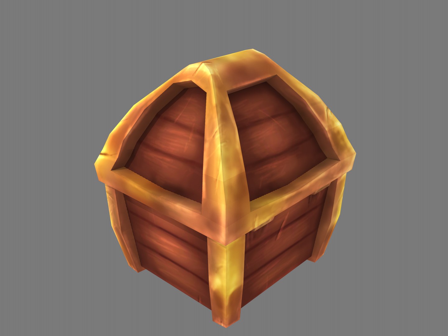 Golden chest 3D model - TurboSquid 1394277