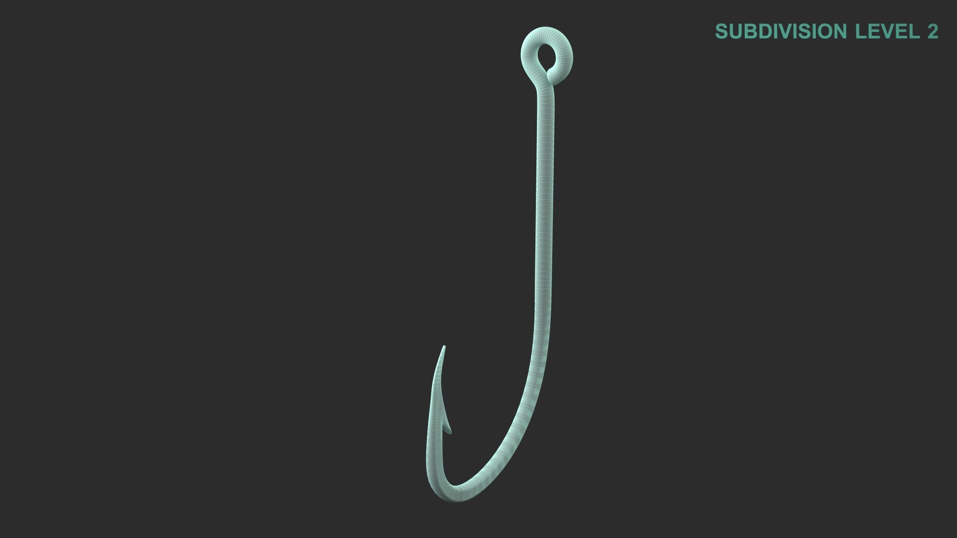 3D Fish Hook - TurboSquid 1857400