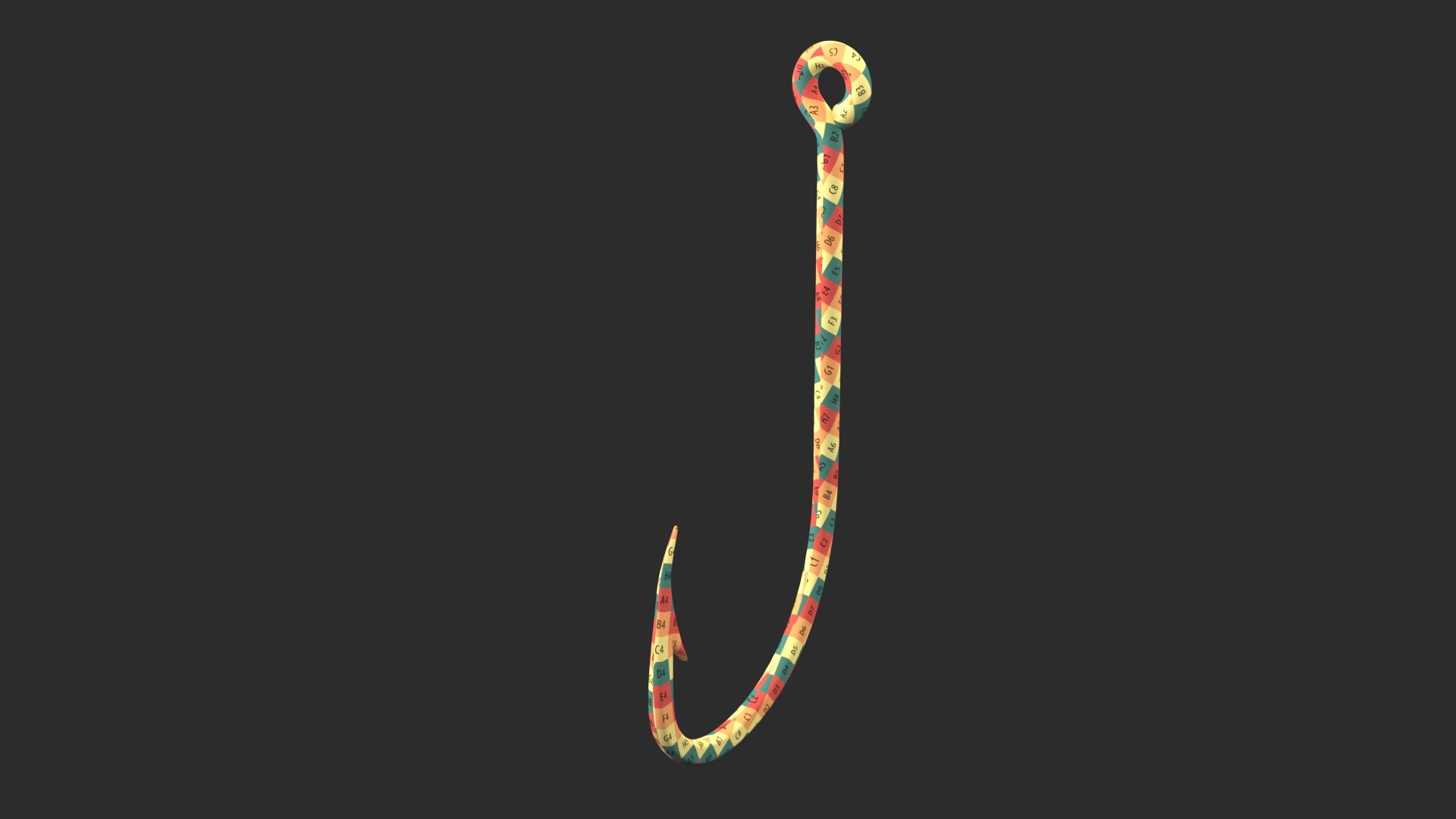 3D Fish Hook - TurboSquid 1857400