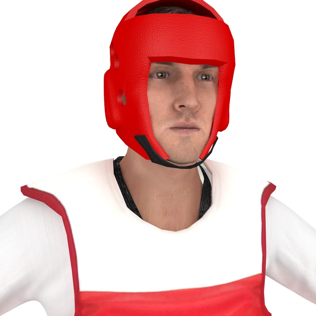 Taekwondo Martial Artist 3D Model - TurboSquid 1292986