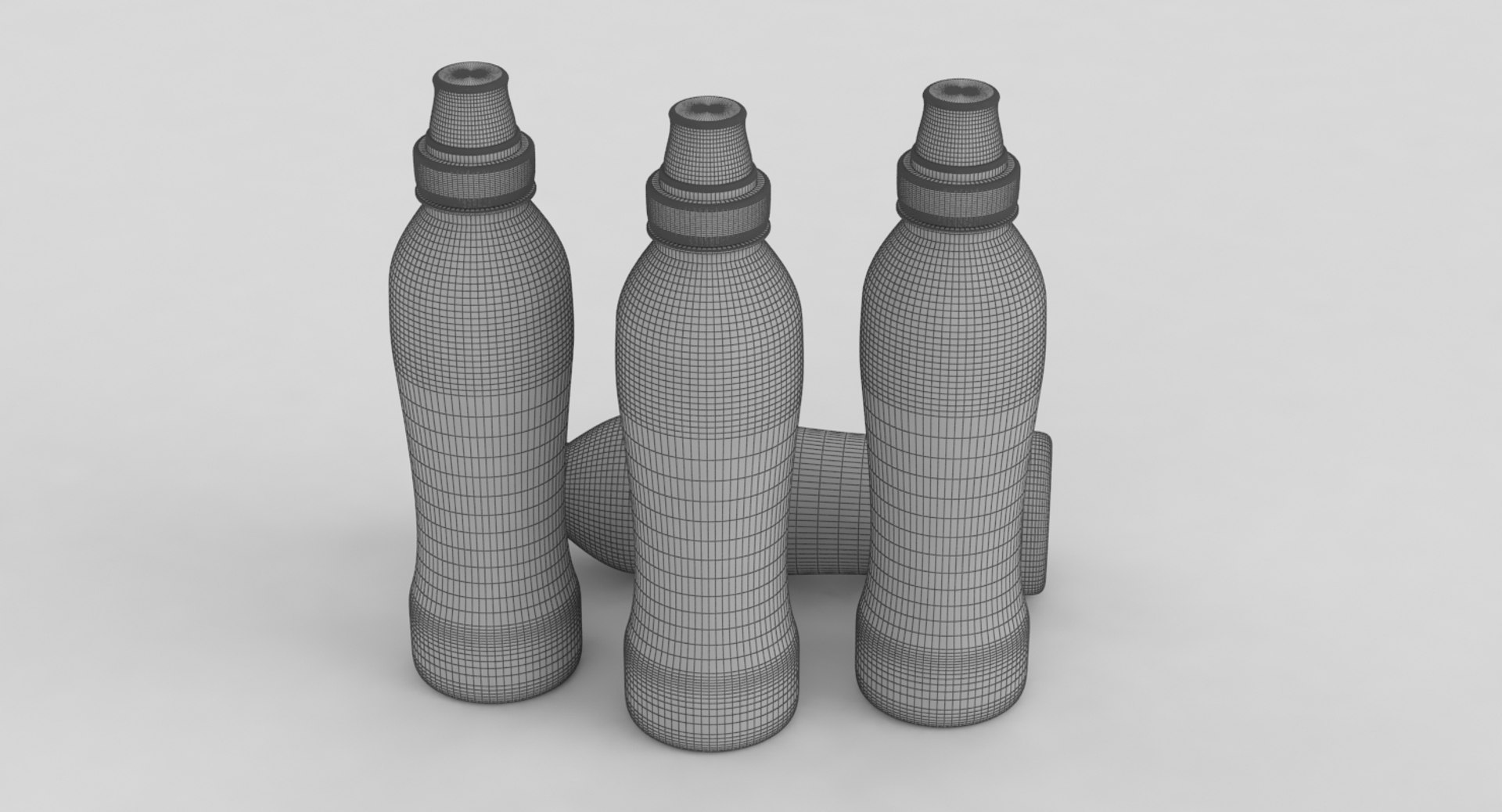 Powerade bottles 3D model - TurboSquid 1196625