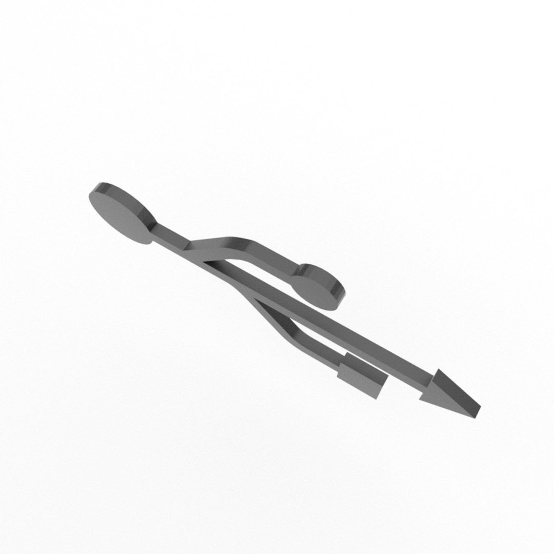 Usb Logo 3D - TurboSquid 1626477