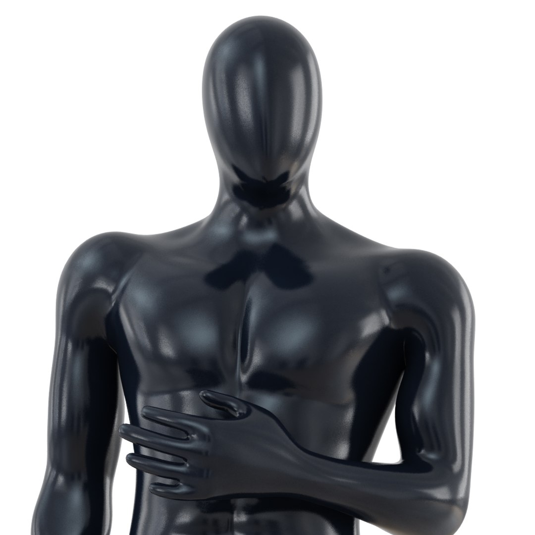 3D Abstract Male Mannequin 143 Model - TurboSquid 1700344