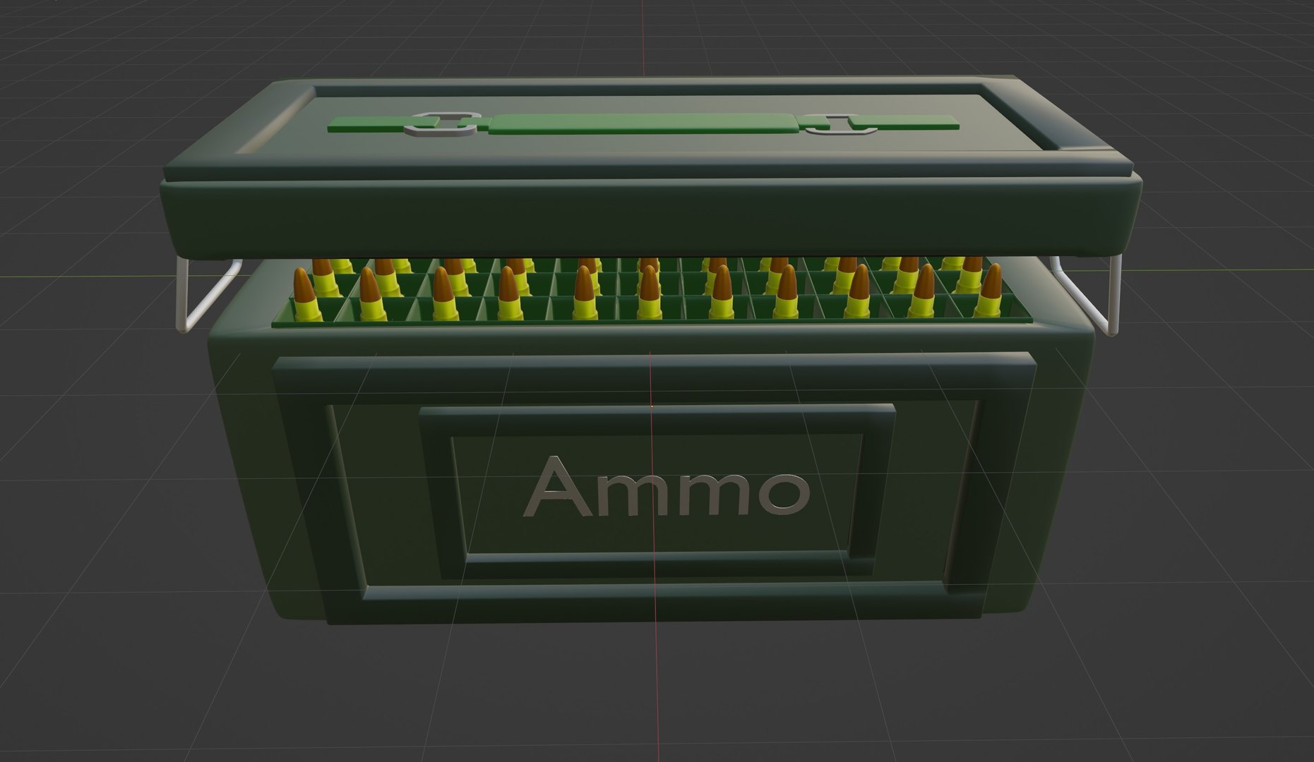 3D Military Ammo Box - TurboSquid 1973591