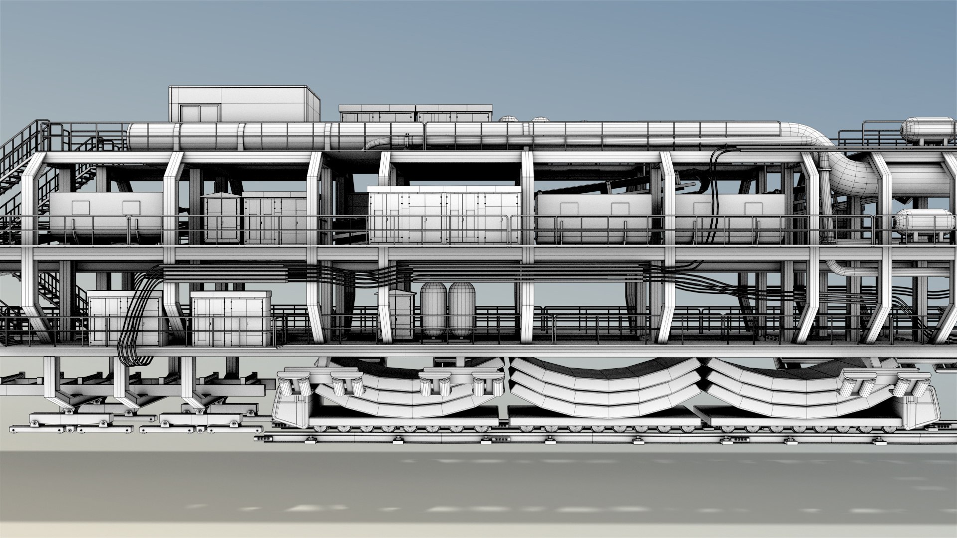 Low-poly tbm 3D - TurboSquid 1658465