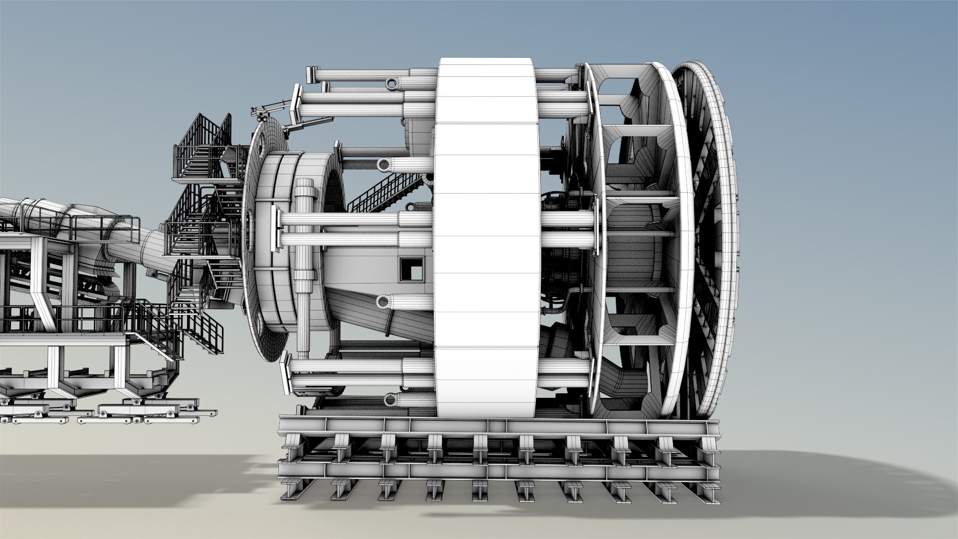 Low-poly Tbm 3D - TurboSquid 1658465