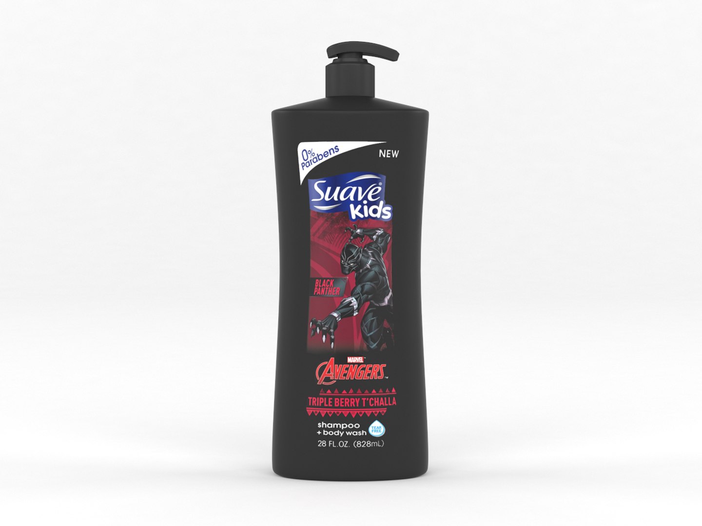 3D Suave Kids Shampoo Model - TurboSquid 1487815