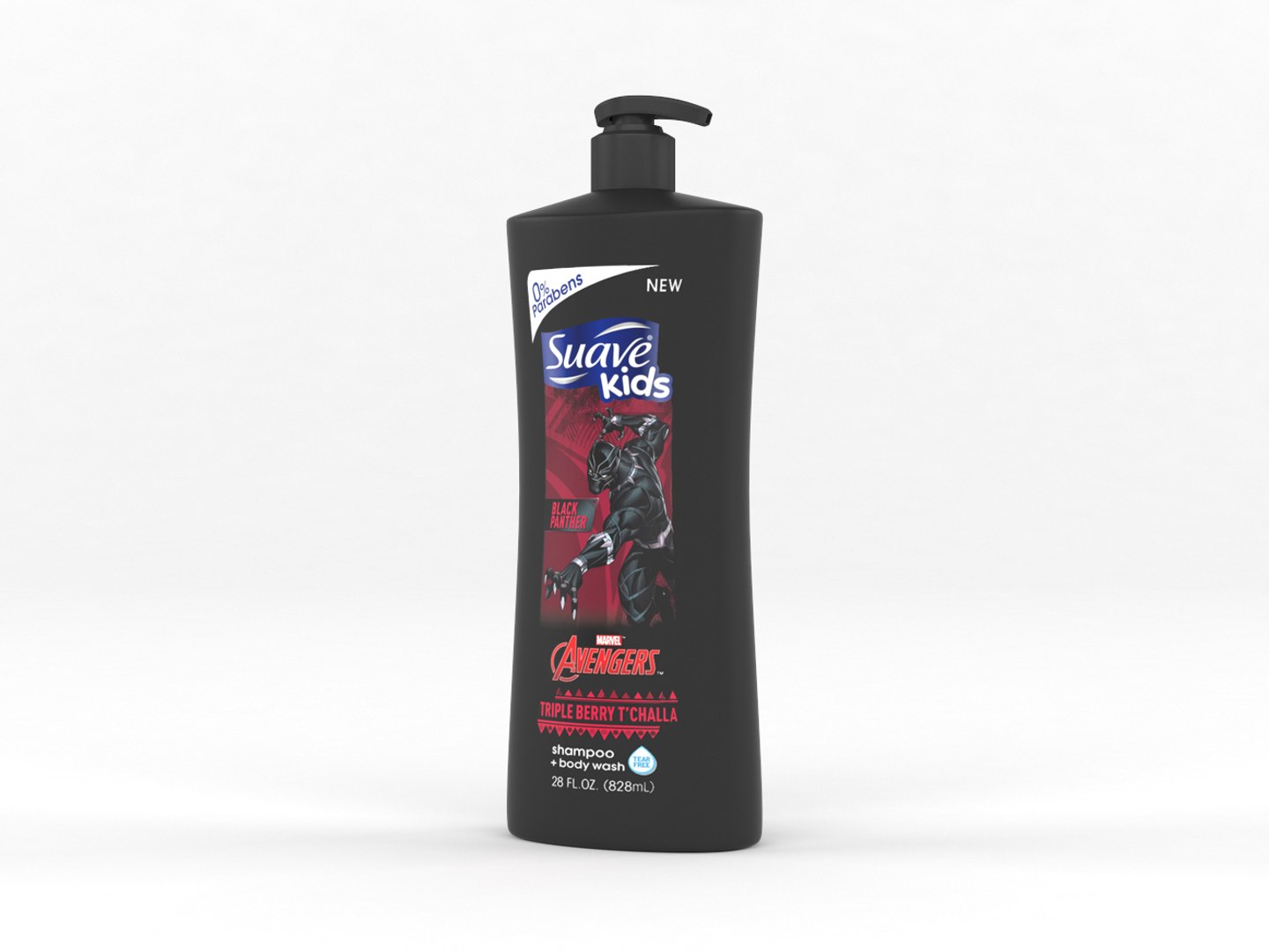 3D Suave Kids Shampoo Model - TurboSquid 1487815