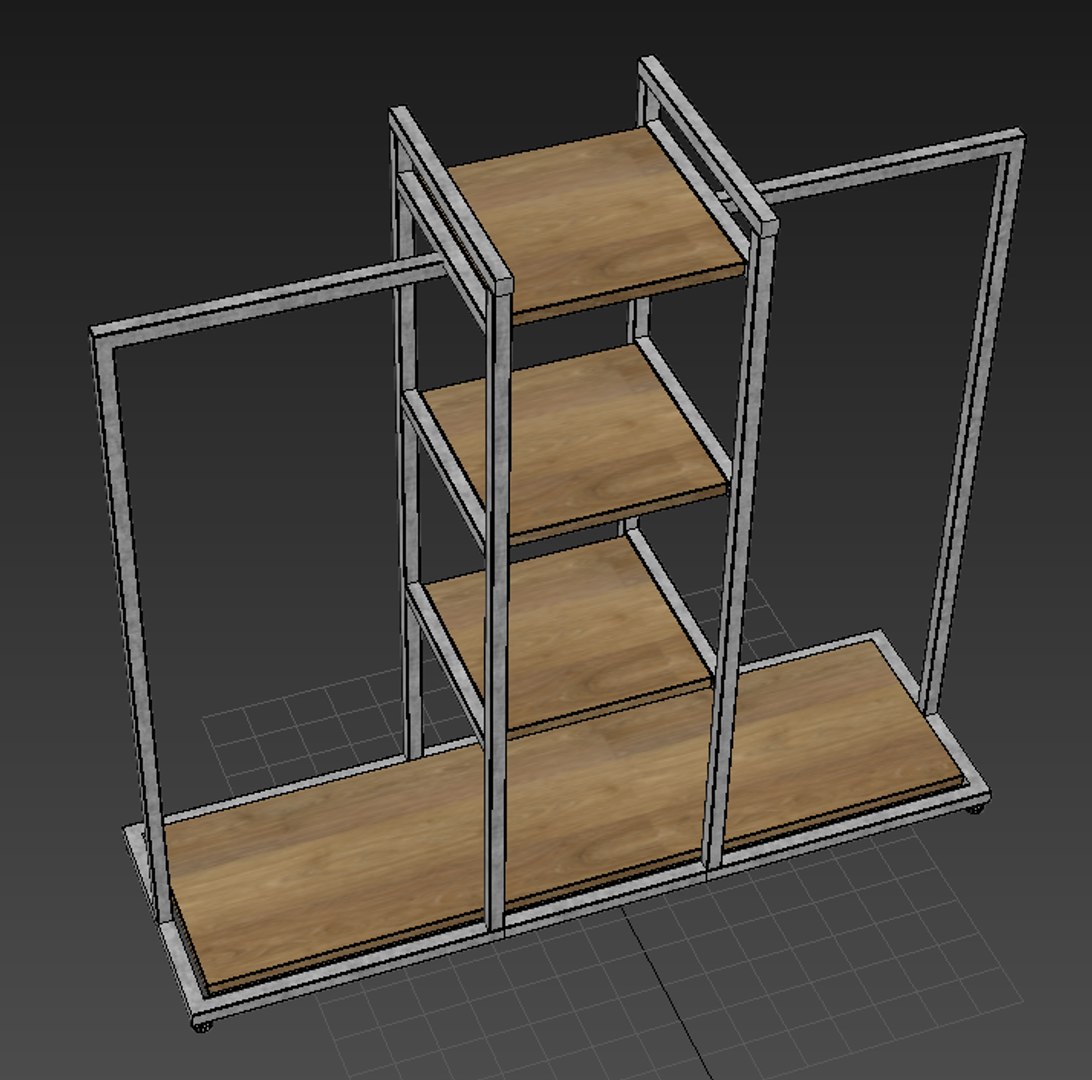3D shelf store - TurboSquid 1166042