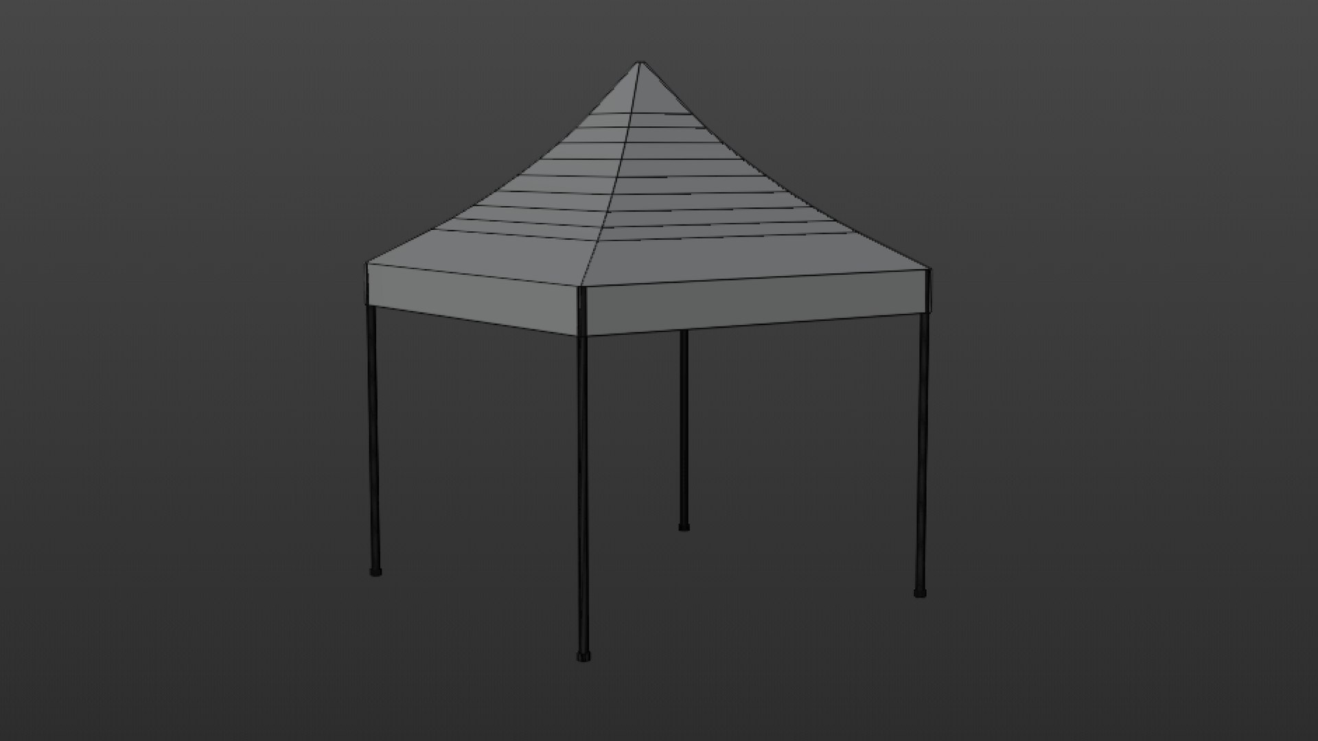 3D Model Canopy Tent Design 3d Model - TurboSquid 2069681