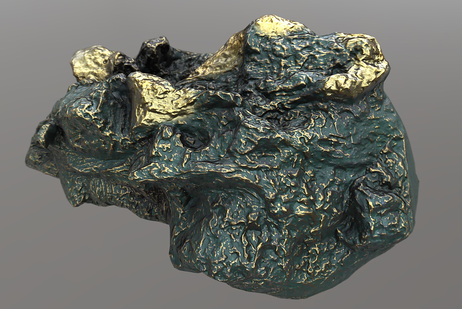 3d model of alien rock pack 14
