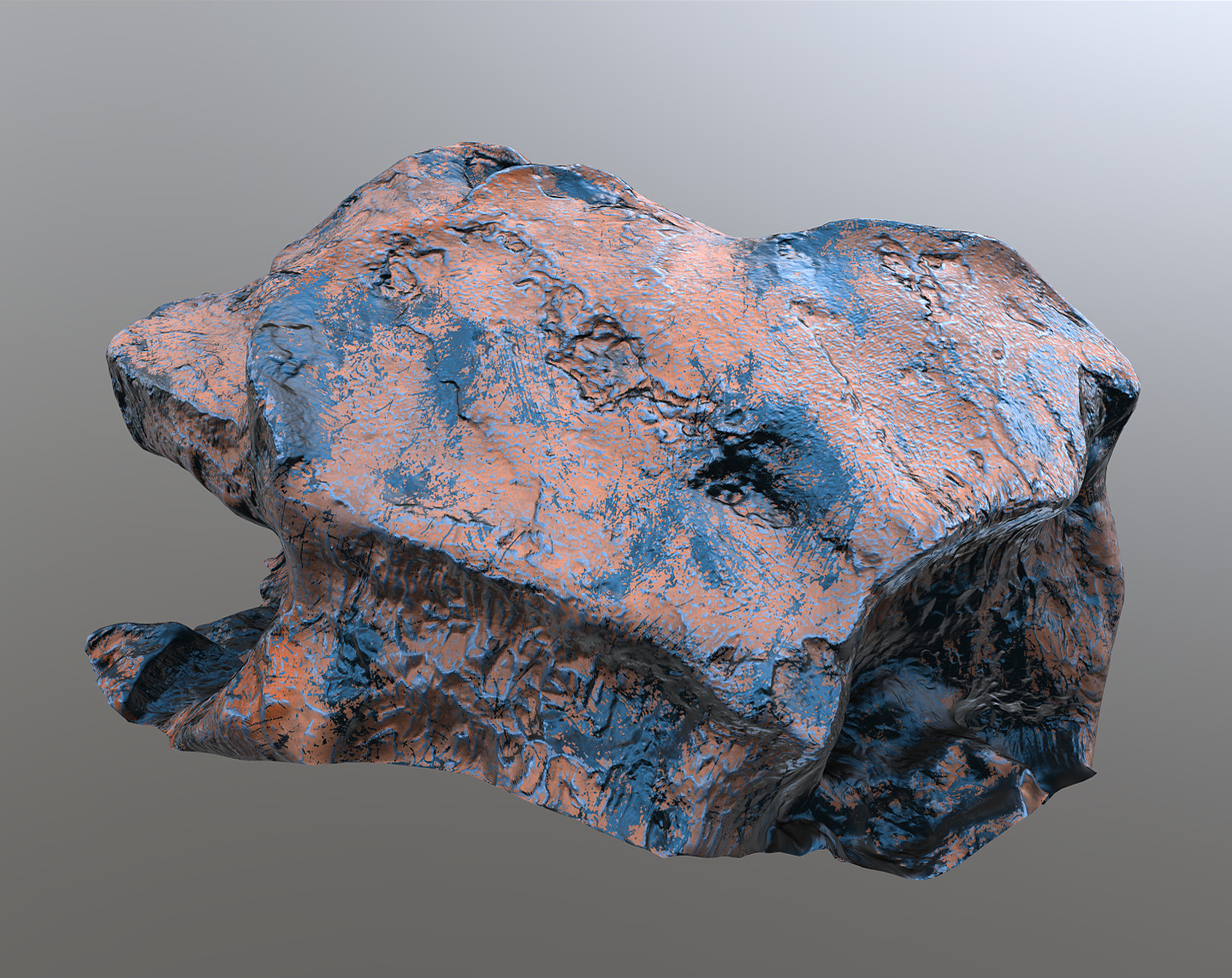 3d model of alien rock pack 14