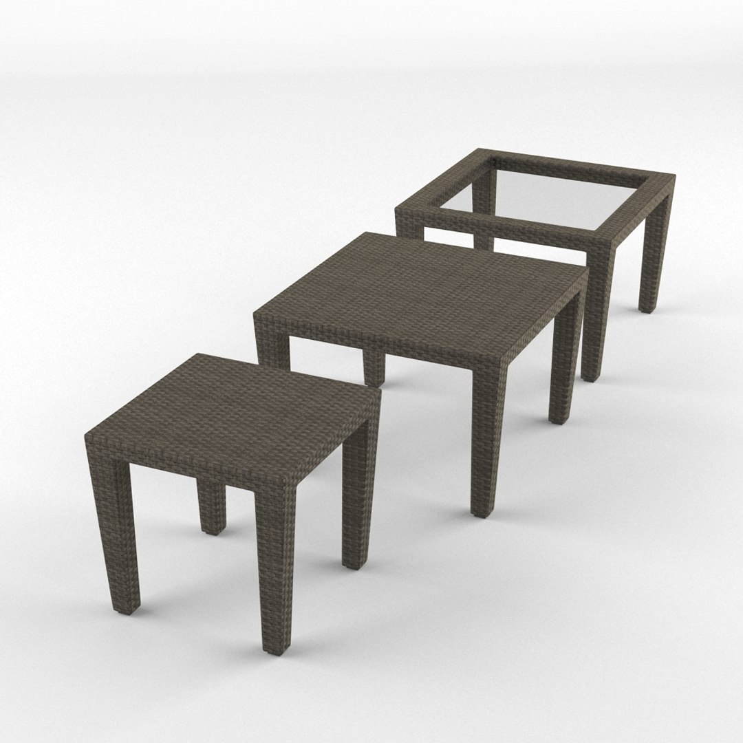 Lounge Furniture Panama 3d Model