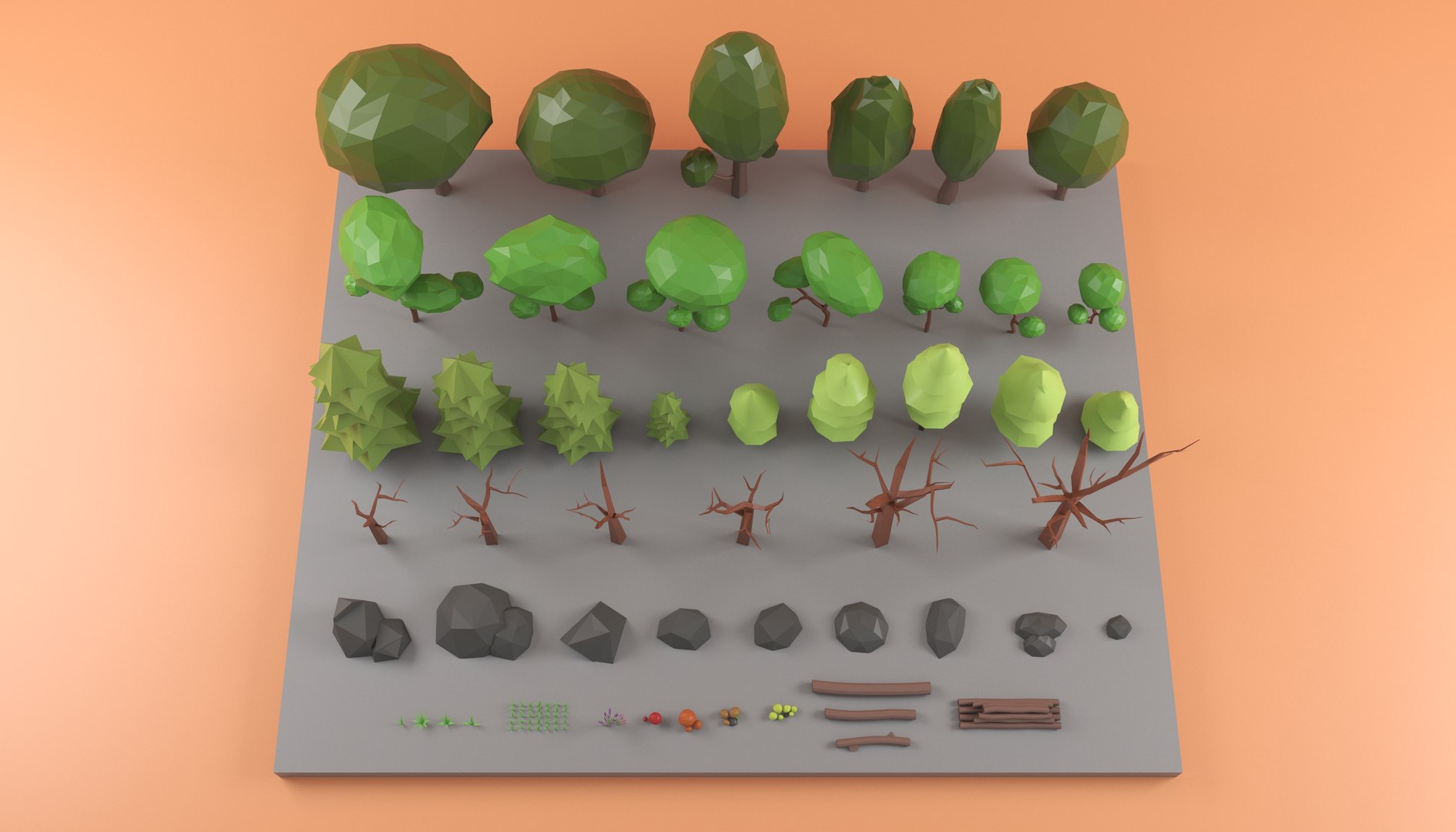 3D Tree Plant - TurboSquid 1694453