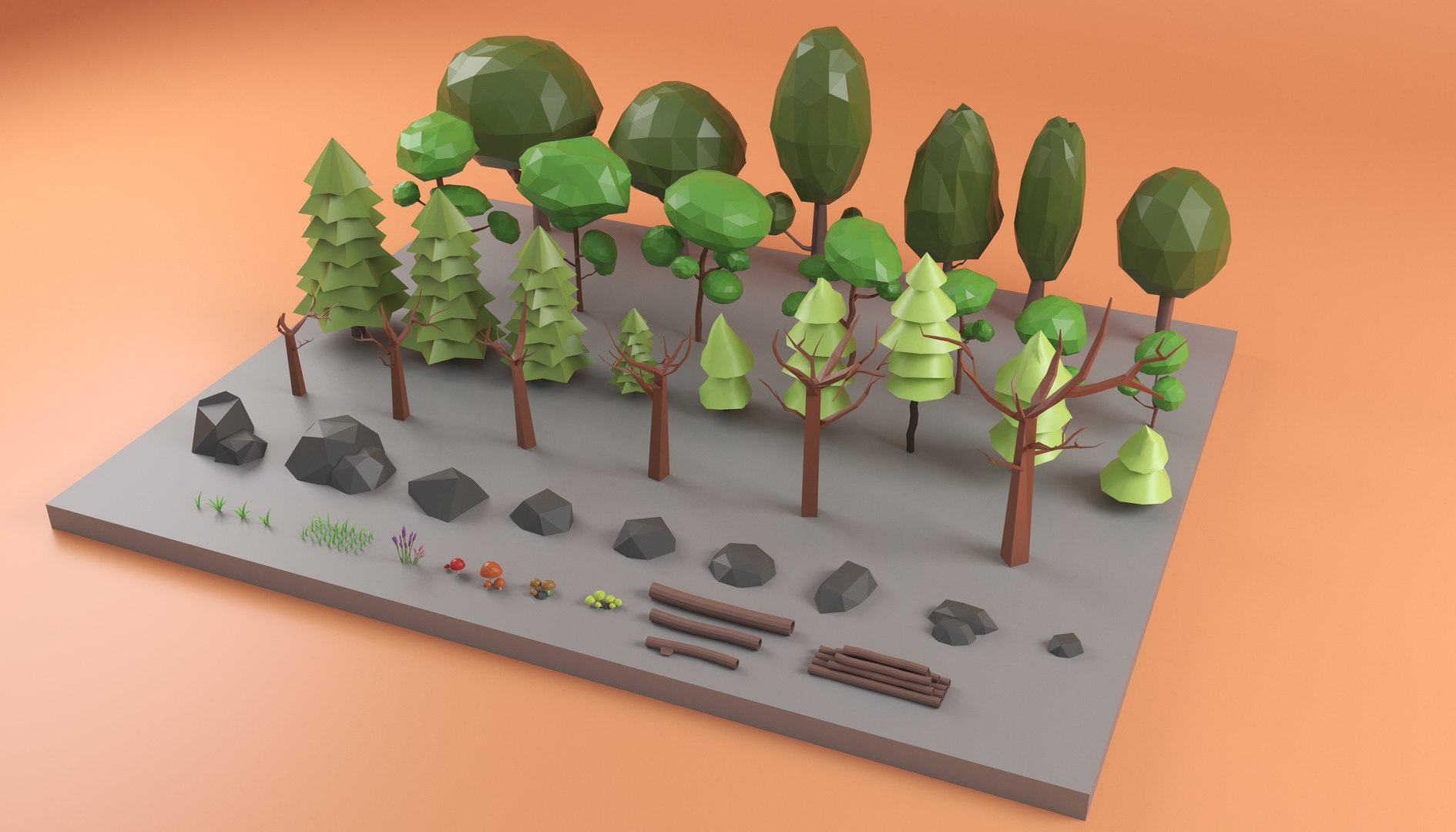 3D Tree Plant - TurboSquid 1694453