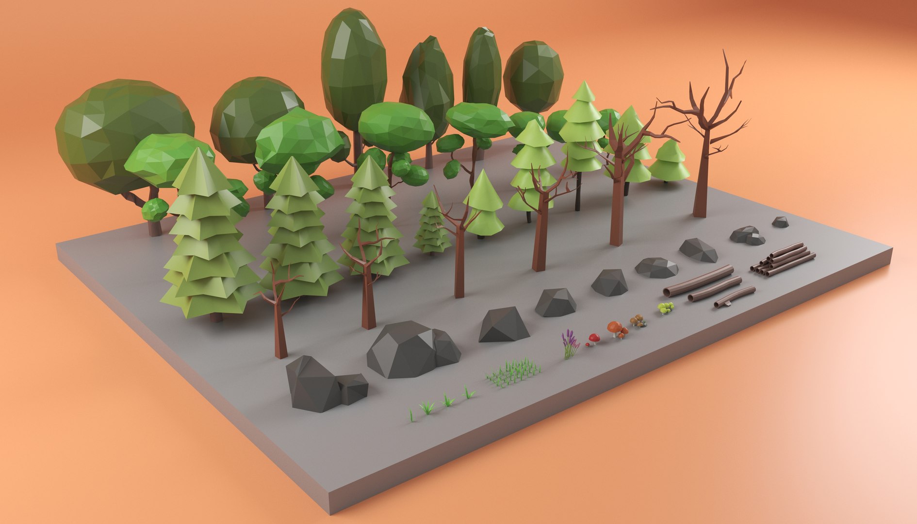 3D Tree Plant - TurboSquid 1694453