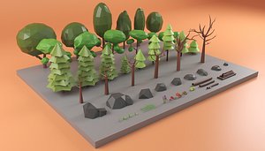 Cartoon Tree STL Models for Download | TurboSquid