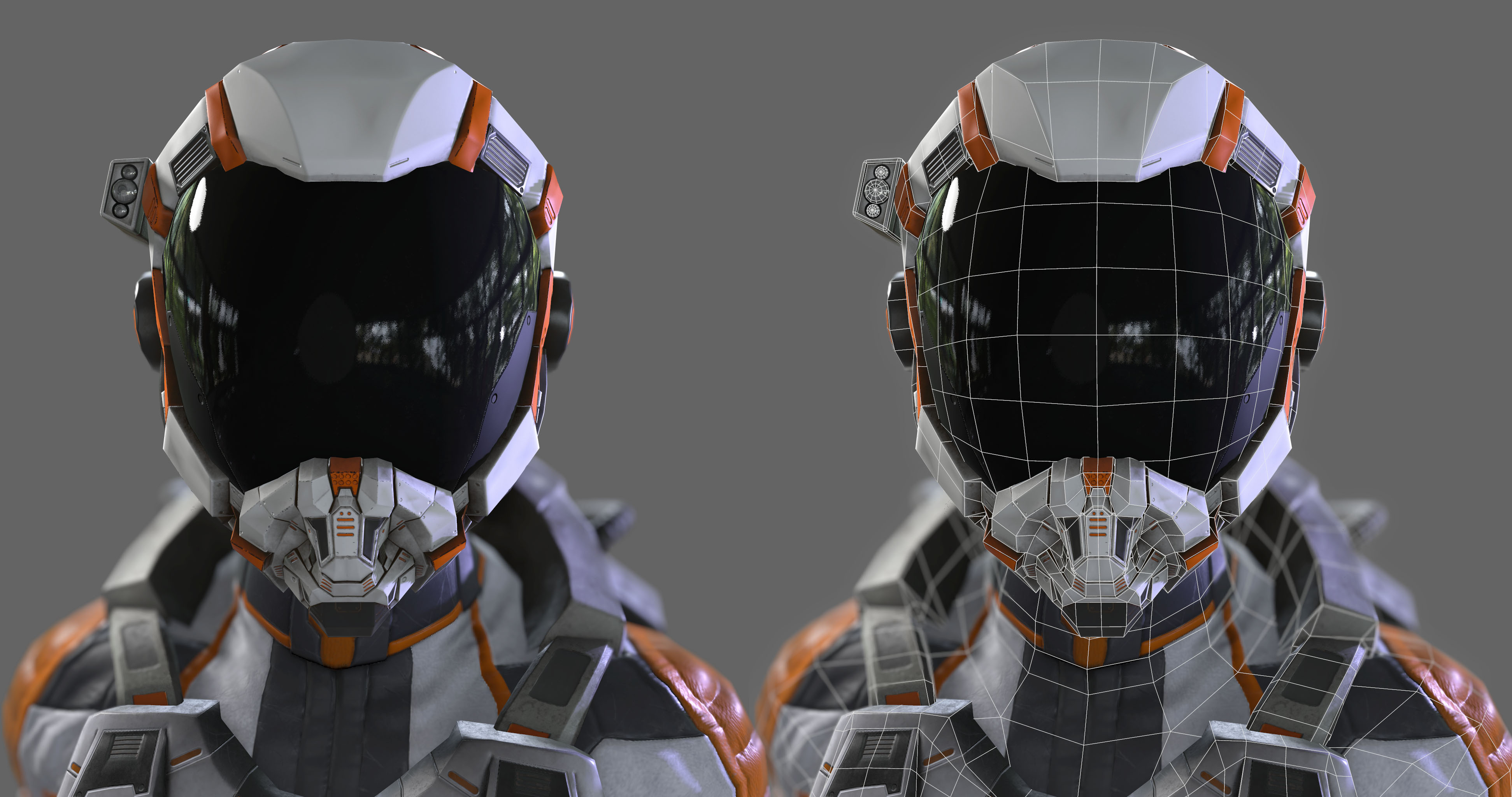 3d space suit model
