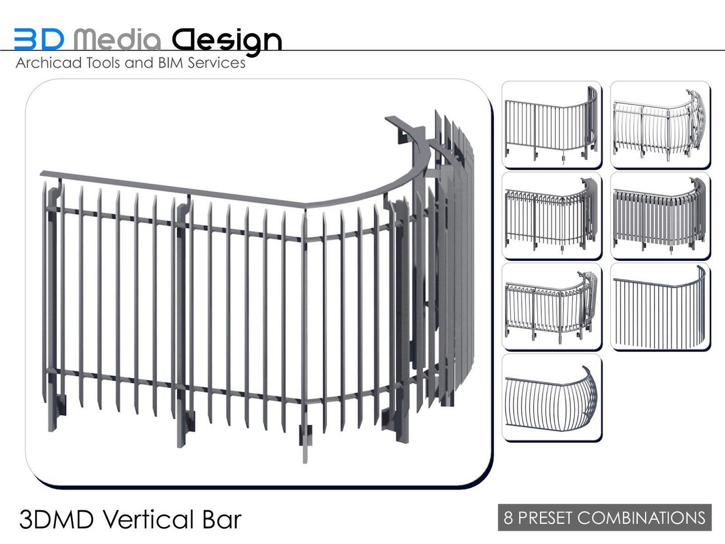 3dmd Railings 3ds