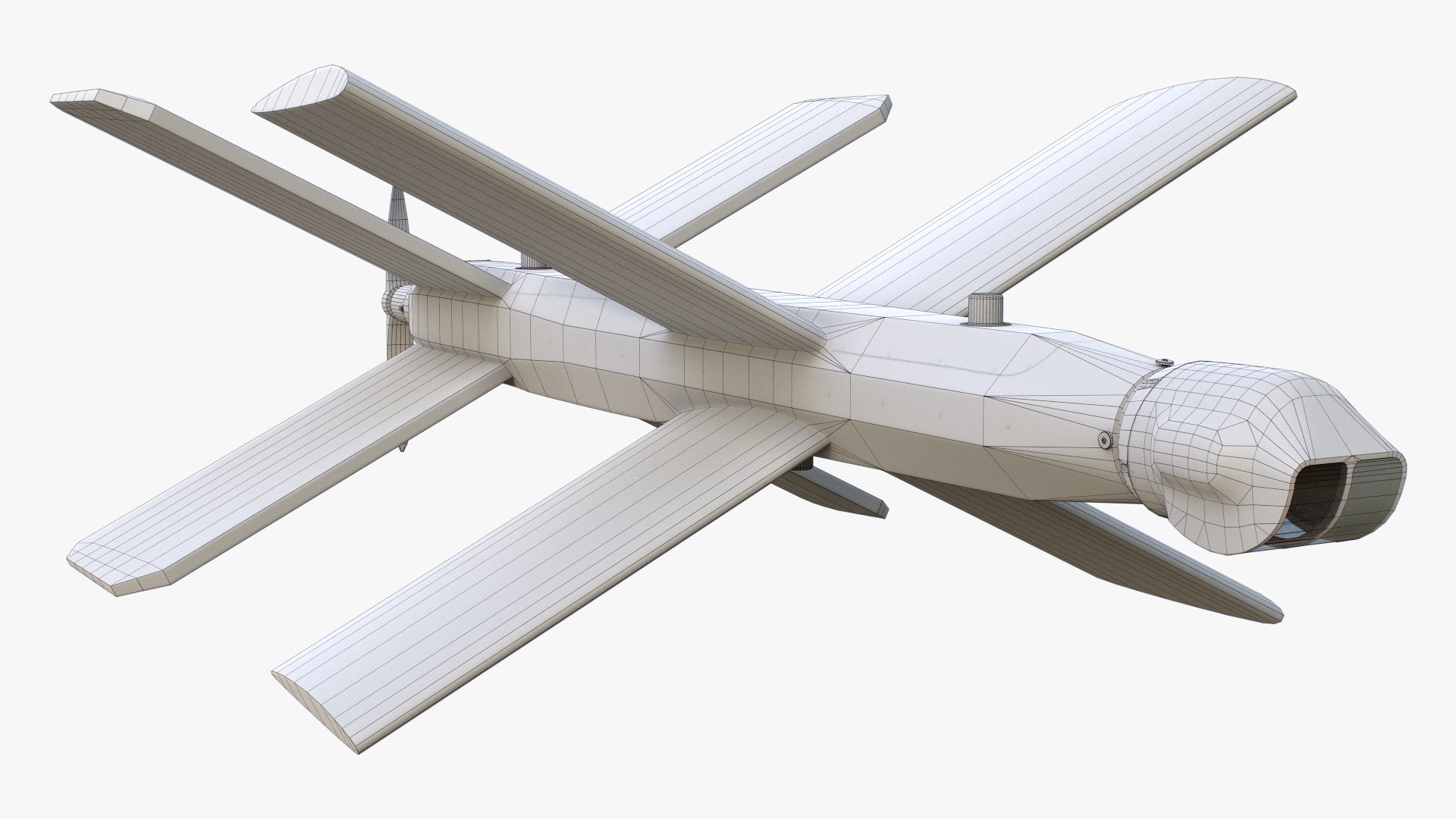 3D Lancet Drone Model - TurboSquid 2377003