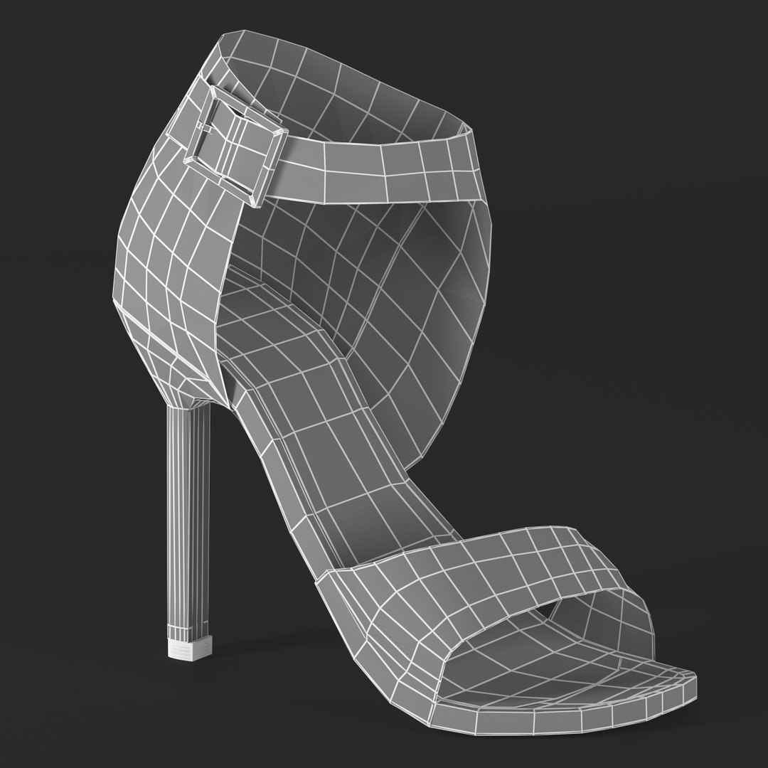S Heels 3d Model