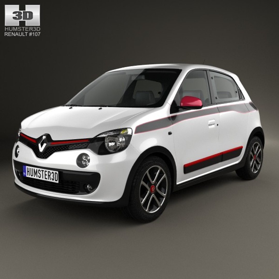 3d model 2014 renault twingo