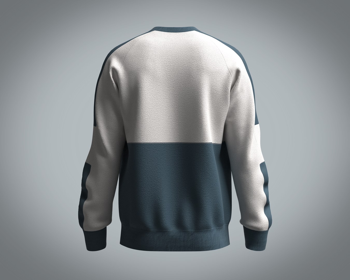 Raglan With Pocket Sweatshirt 3D Model - TurboSquid 2029387