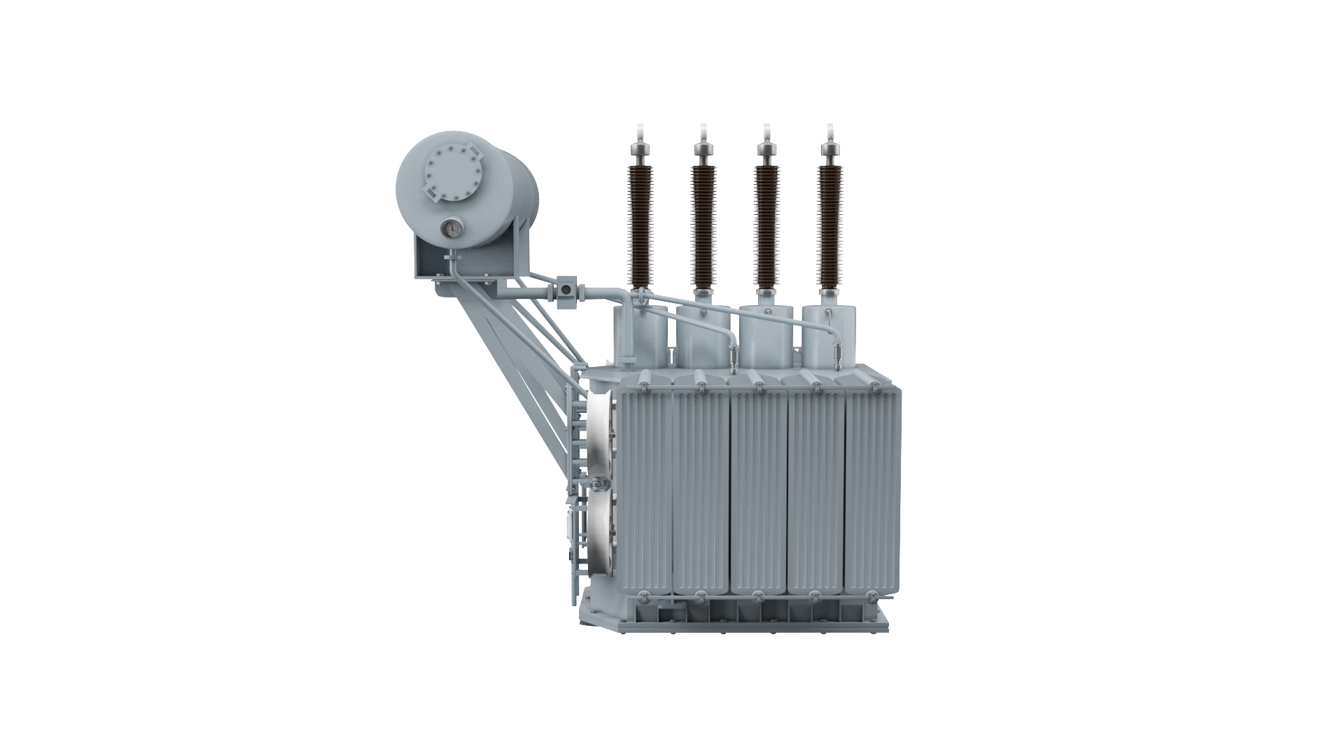 3D electrical transformer - TurboSquid 1525159