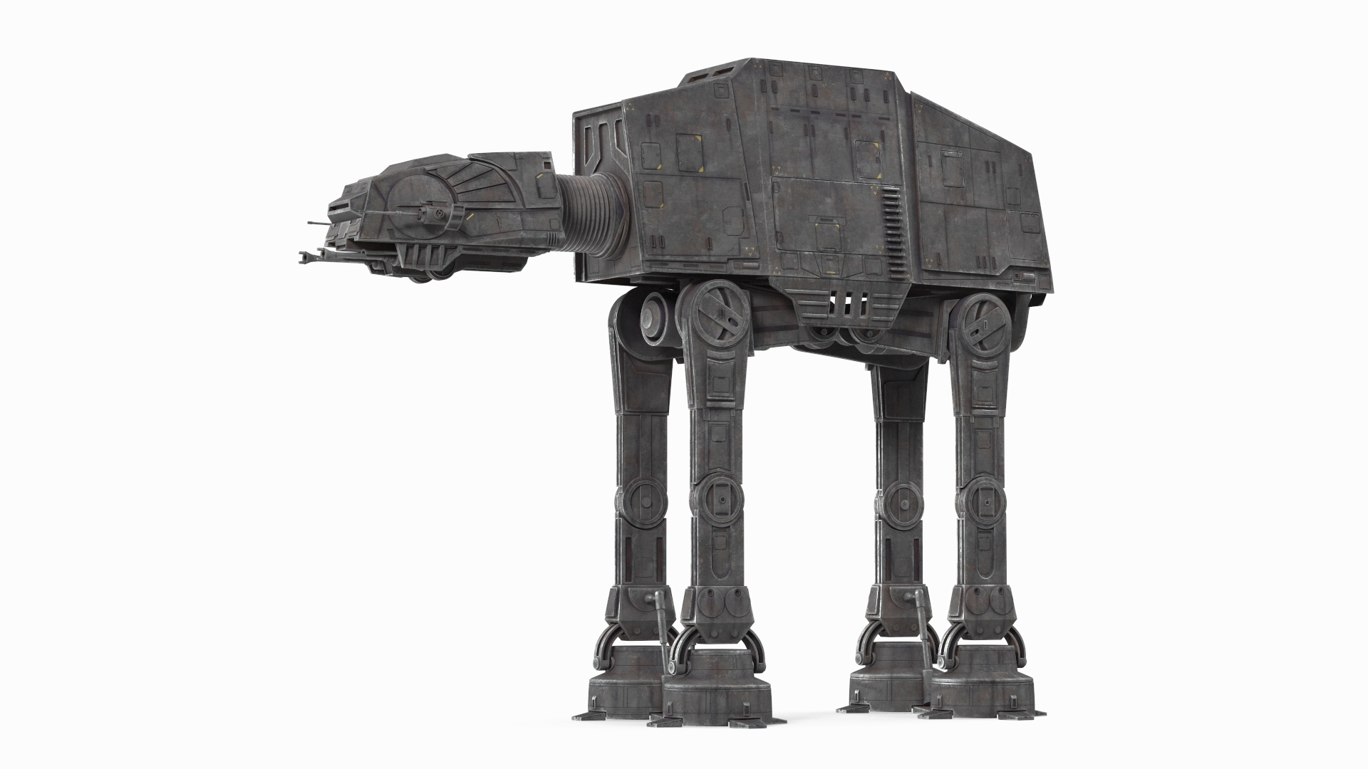 Star Wars AT AT Dark Rigged For Cinema 4D 3D - TurboSquid 2248507