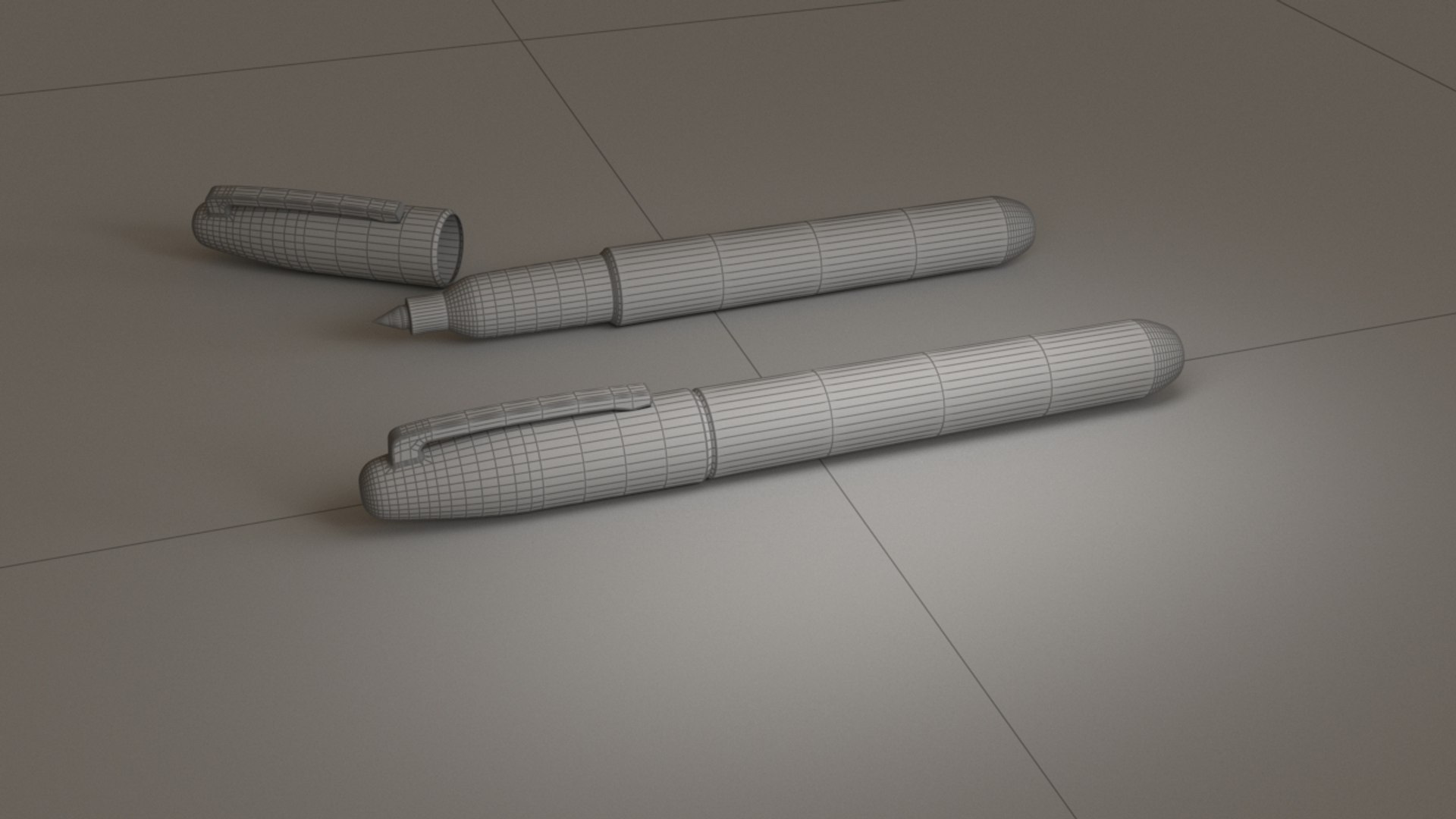 3D Sharpie Pen - TurboSquid 1645645