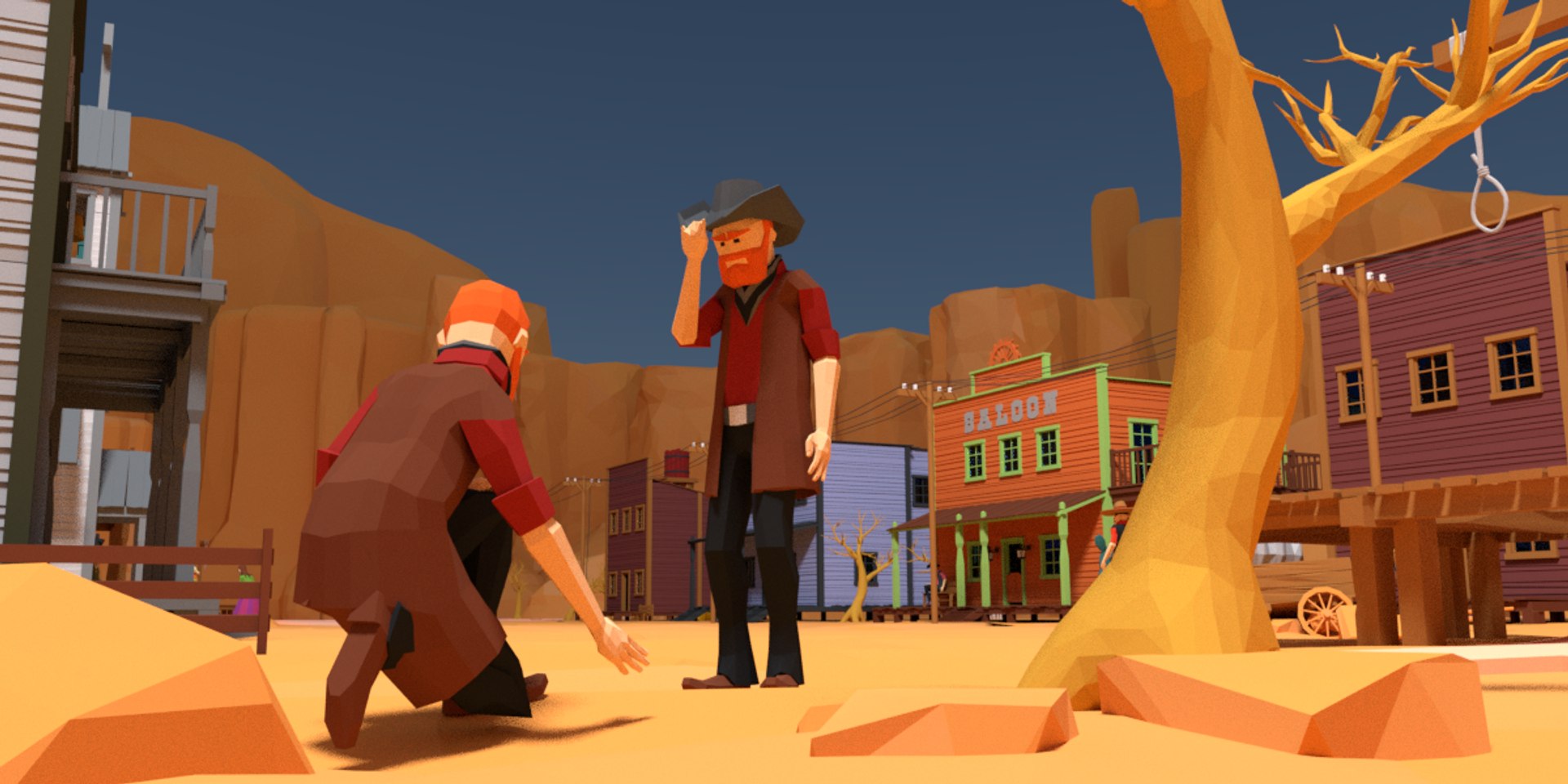 3D Western World - Model - TurboSquid 1436046