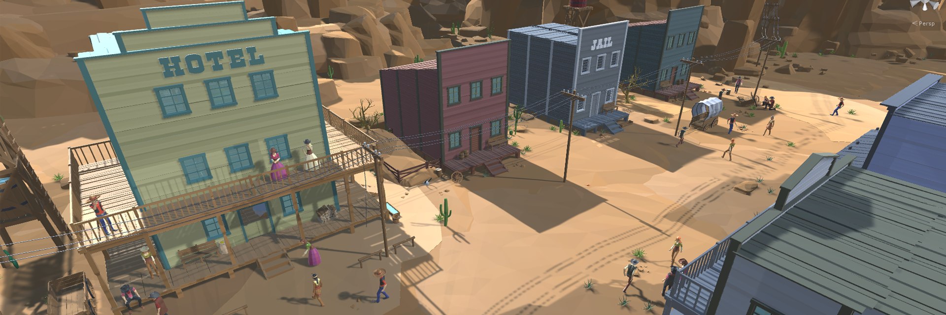 3D Western World - Model - TurboSquid 1436046