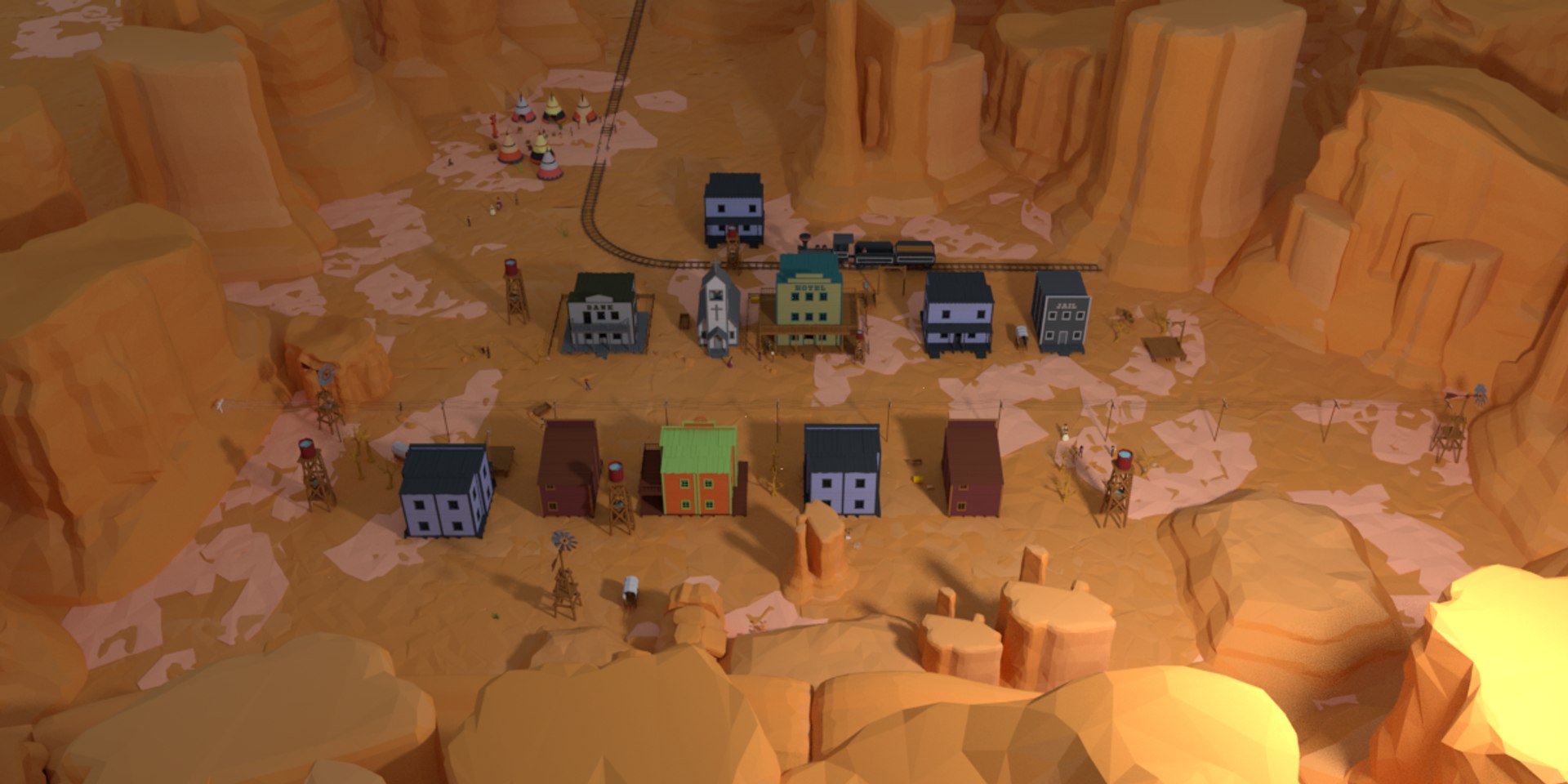 3D Western World - Model - TurboSquid 1436046