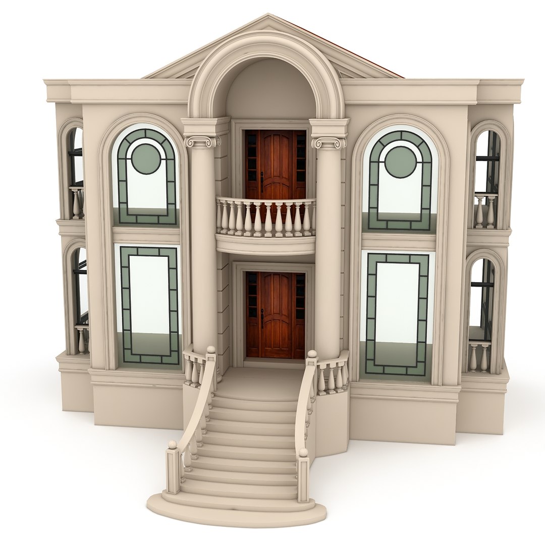 Classical Building 03 3D Model - TurboSquid 1557332