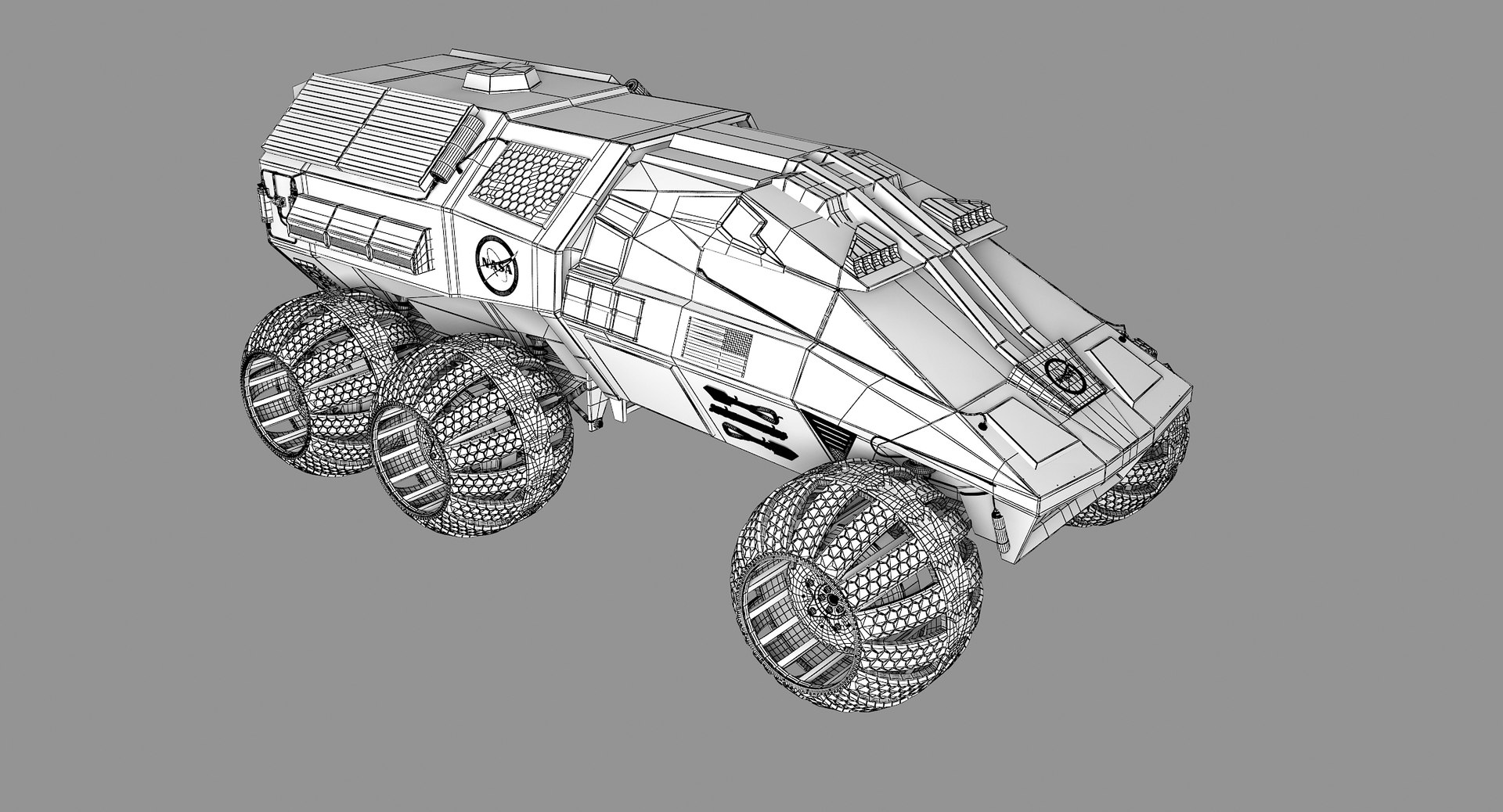 3D Model Nasa Mars Rover - TurboSquid 1175579